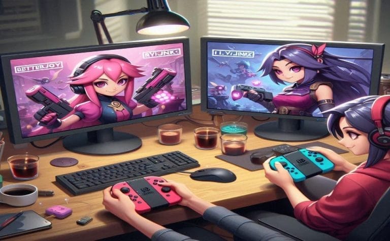 BetterJoy and Ryujinx - Playing Switch Games on PC With Joy
